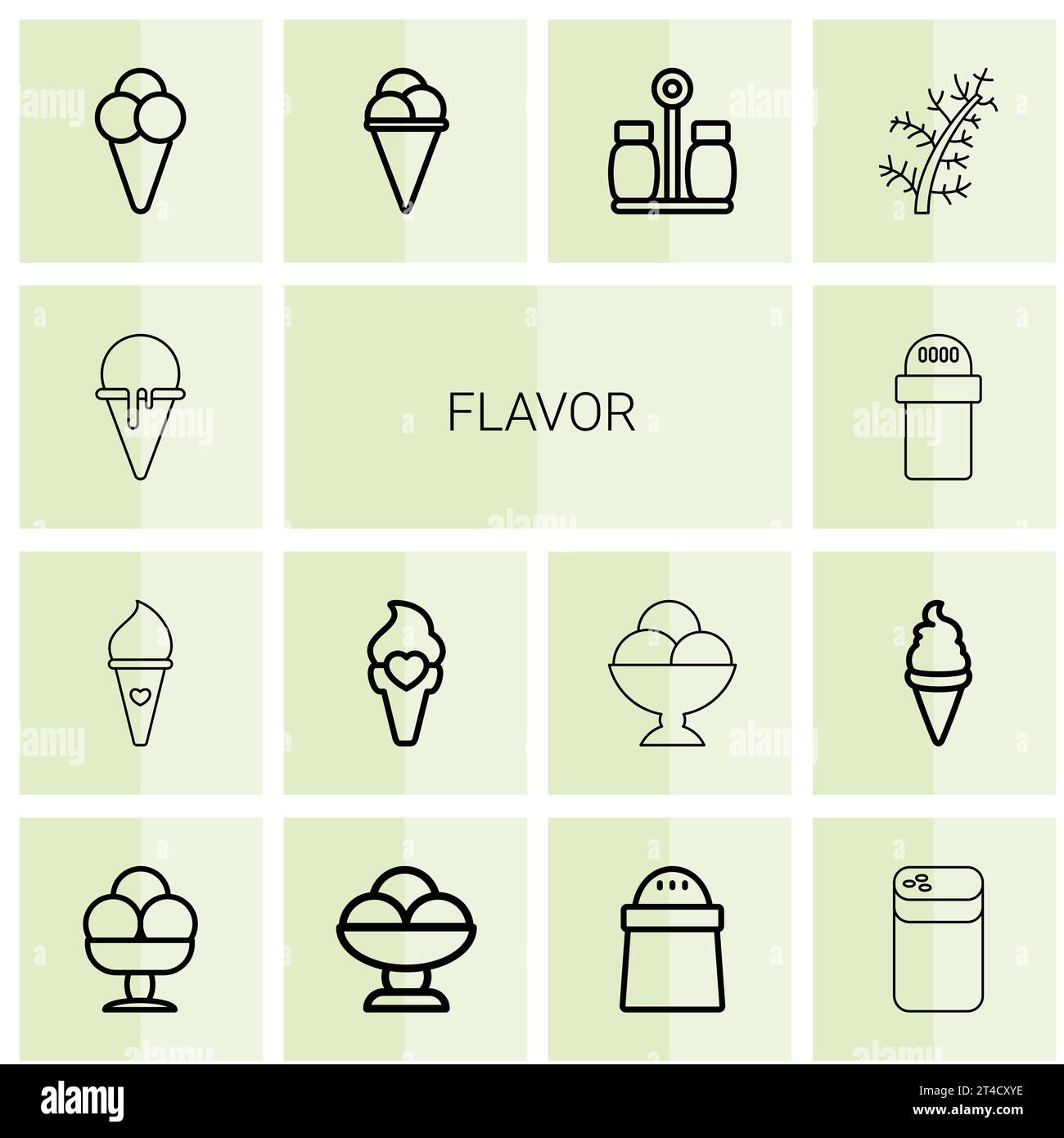 Ice cream shaker Stock Vector Images - Alamy