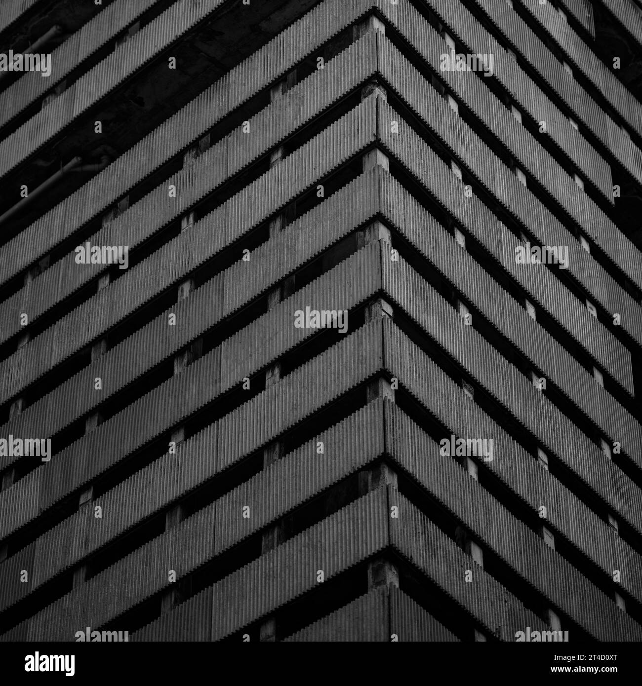 A monochromatic exploration of architectural repetition and rhythm ...