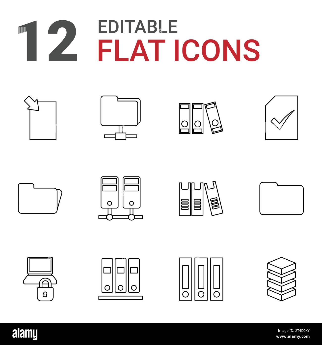 12 folder hi-res stock photography and images - Alamy