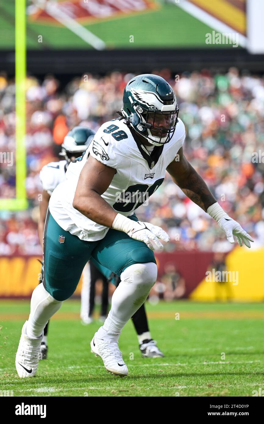 Philadelphia Eagles defensive tackle Jalen Carter (98) in action during ...