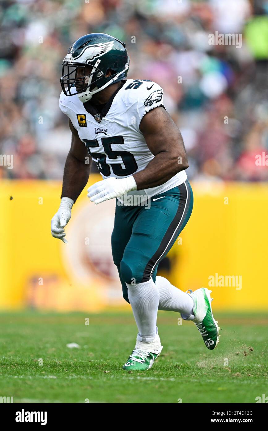 Philadelphia Eagles defensive end Brandon Graham (55) in action during ...