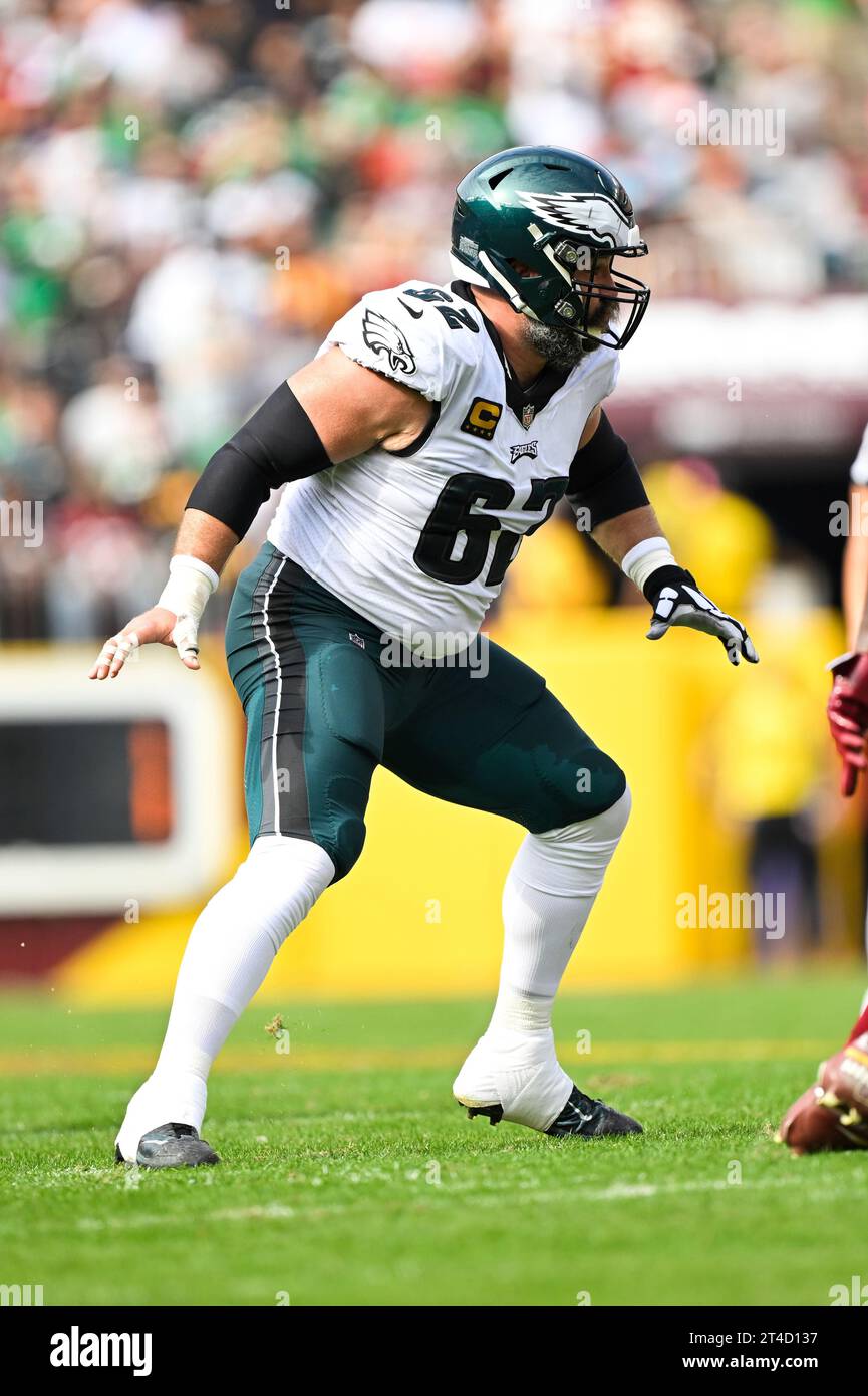 Philadelphia Eagles center Jason Kelce (62) in action during the first ...