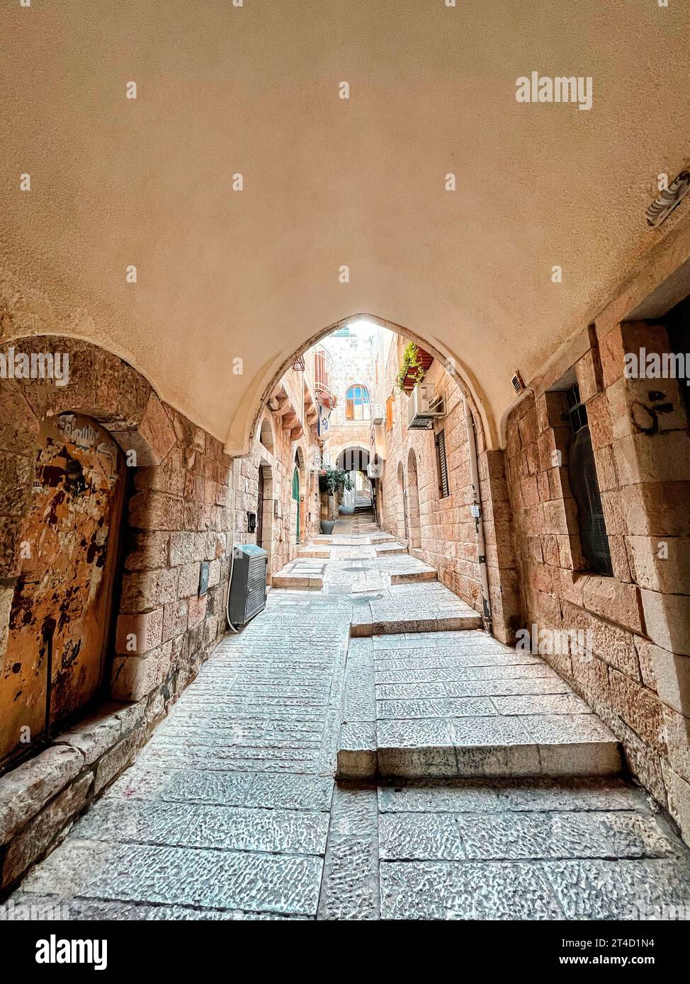 Jerusalem, Israel - October 22, 2023: Urban view from the old city of ...
