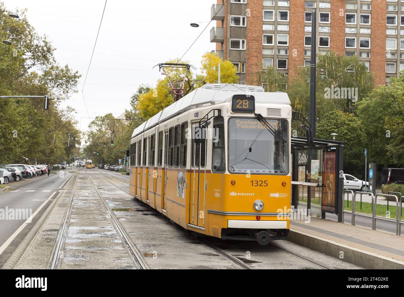 Tramway in Budapest Stock Photo - Alamy