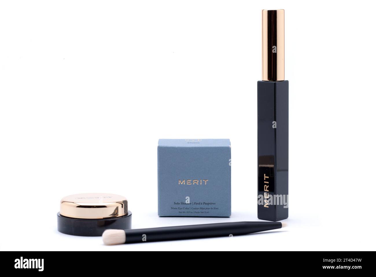 Makeup from Merit Clean Lash Lengthening Mascara and Eye Shadow with ...