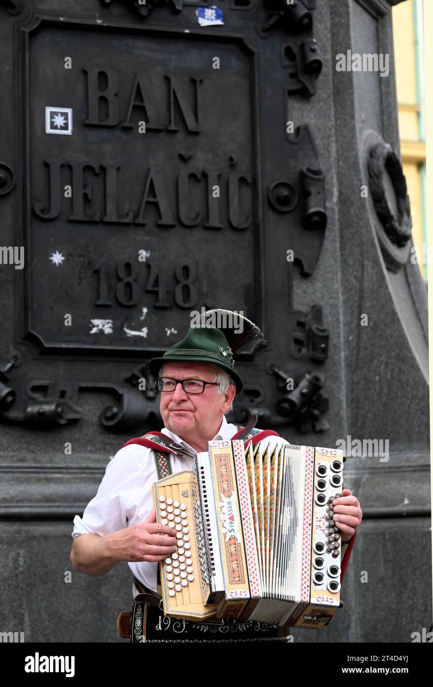 Zagreb, Croatia. 30th Oct, 2023. Music and dance groups from Styria ...