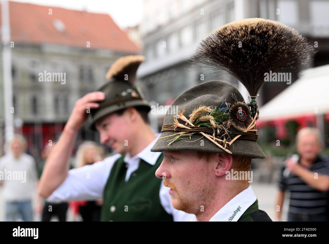Zagreb, Croatia. 30th Oct, 2023. Music and dance groups from Styria ...