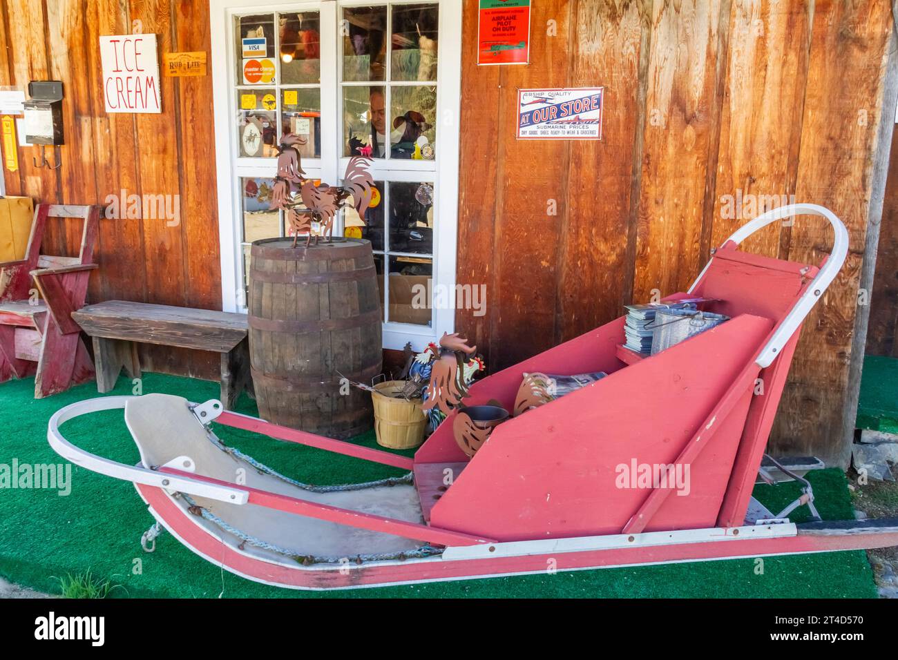 Chicken, Alaska, is a tourism based small town on the "Top of the World ...