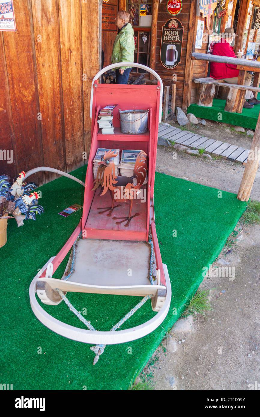 Chicken, Alaska, is a tourism based small town on the "Top of the World ...