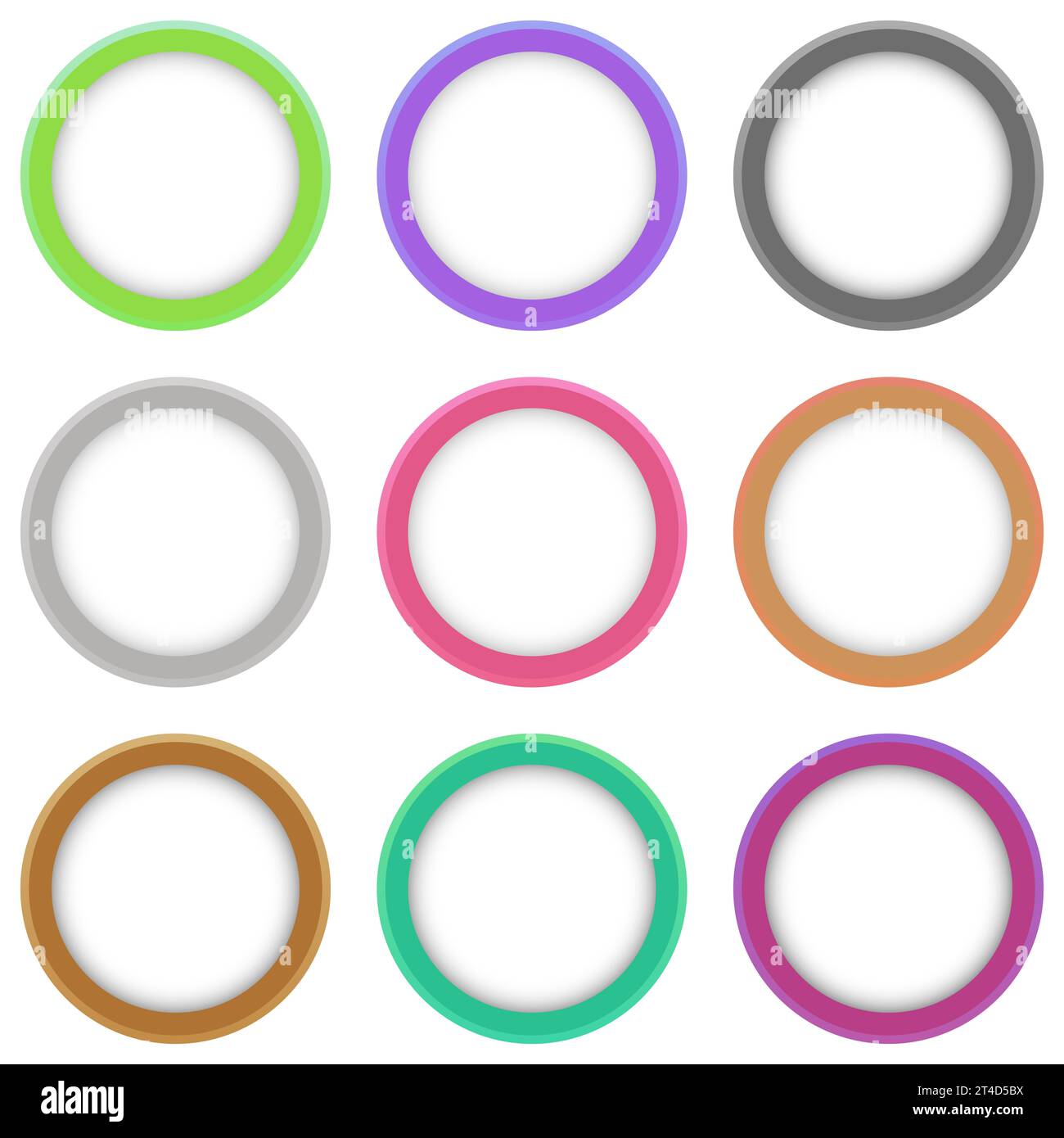 Set of colorful banners. Abstract shapes for design. Red, bpurple and ...