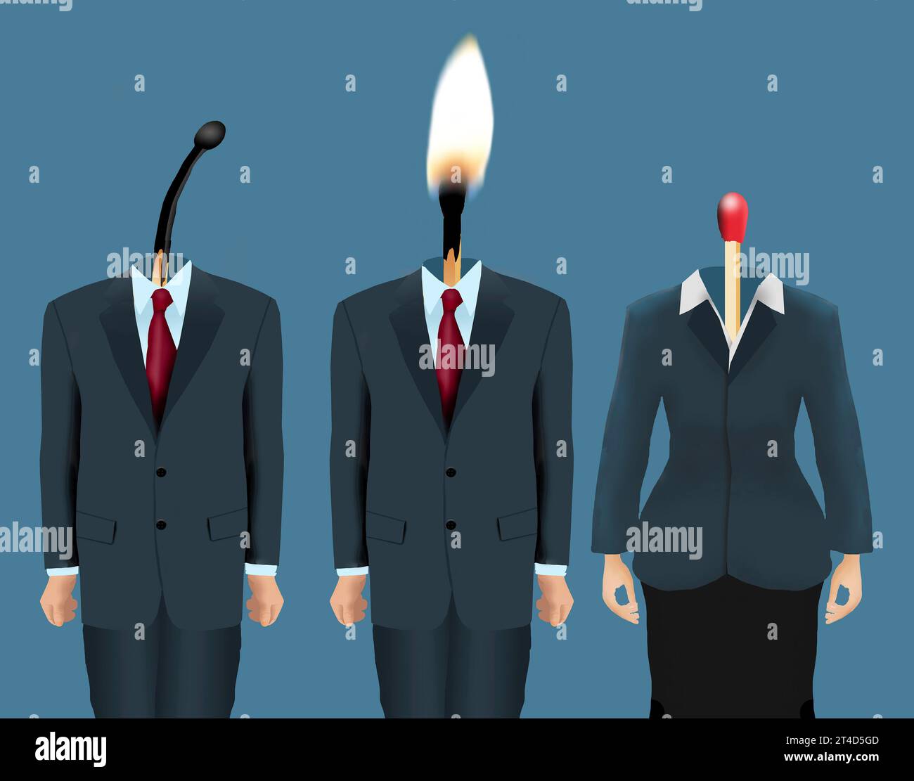 Employees with matches for heads are seen during phases of their ...