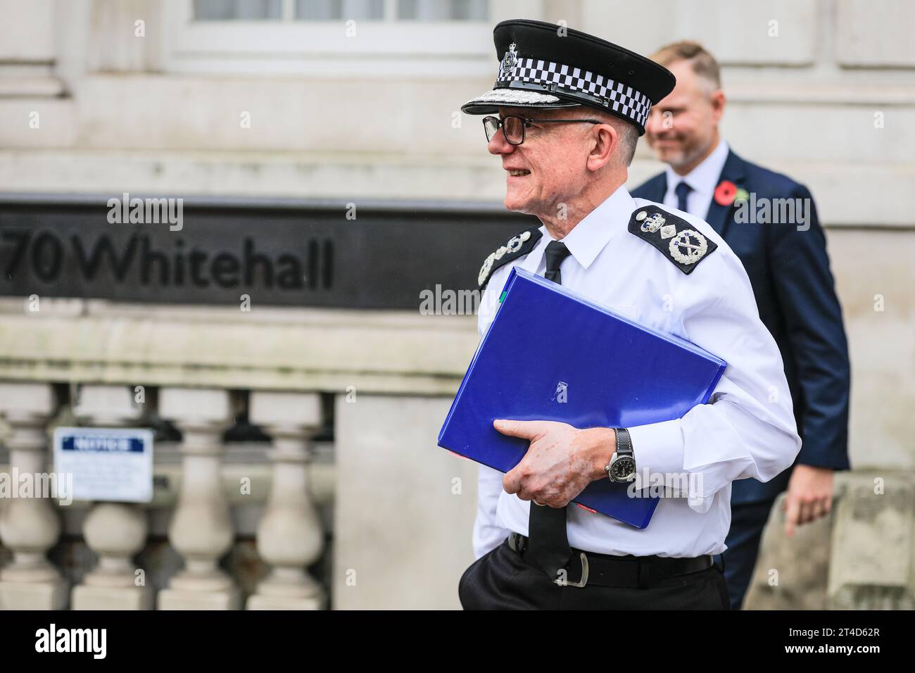 London, UK. 30th Oct, 2023. Sir Mark Rowley, QPM Commissioner of the ...