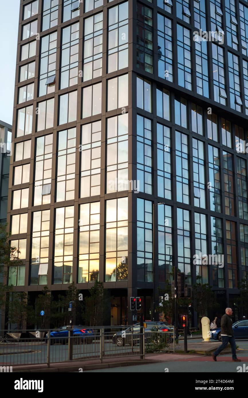 Modern buildings in Manchester Stock Photo - Alamy