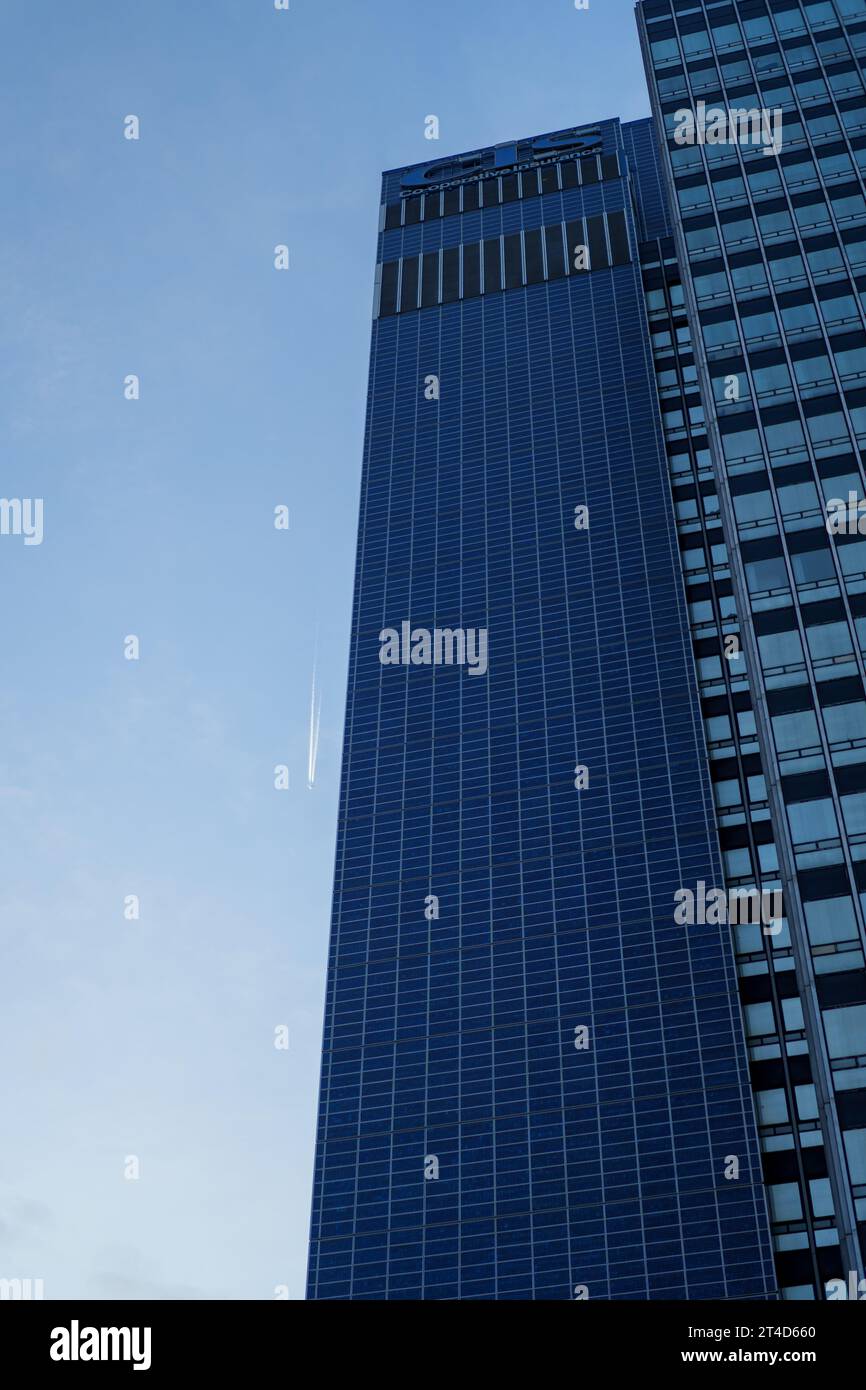 Modern buildings in Manchester Stock Photo - Alamy