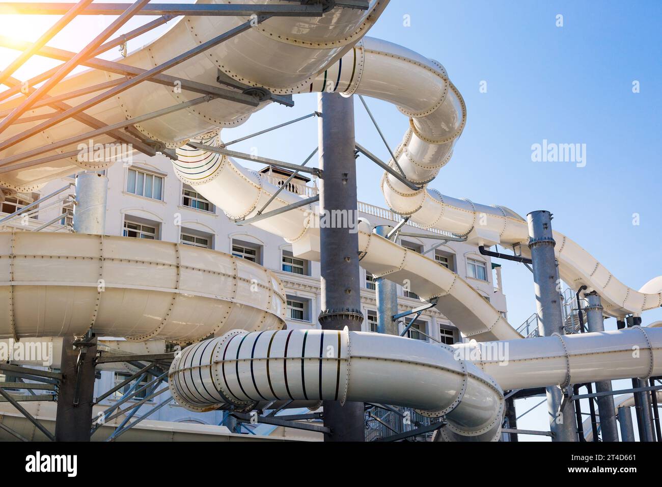Tall slides hi-res stock photography and images - Alamy