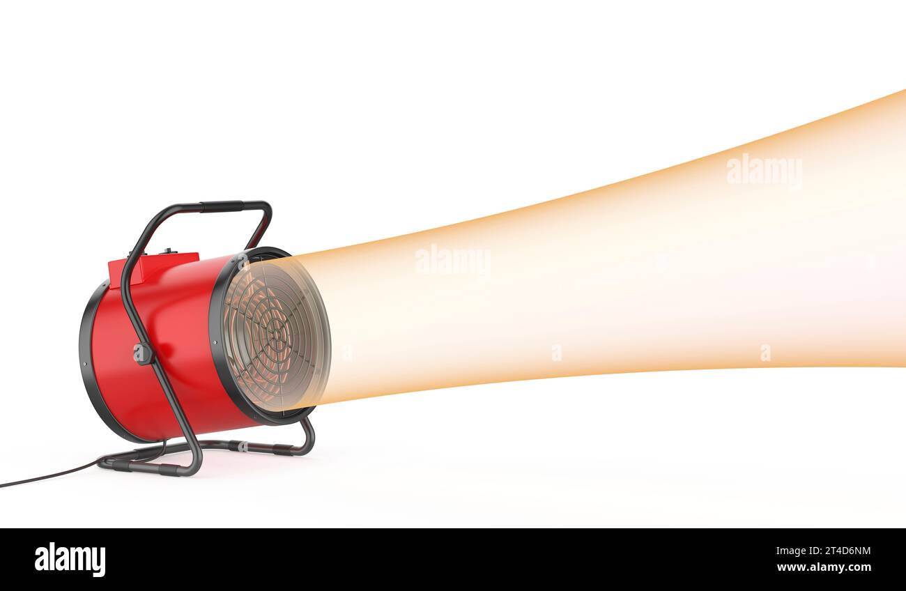 Electric heater blowing hot air hi-res stock photography and images - Alamy