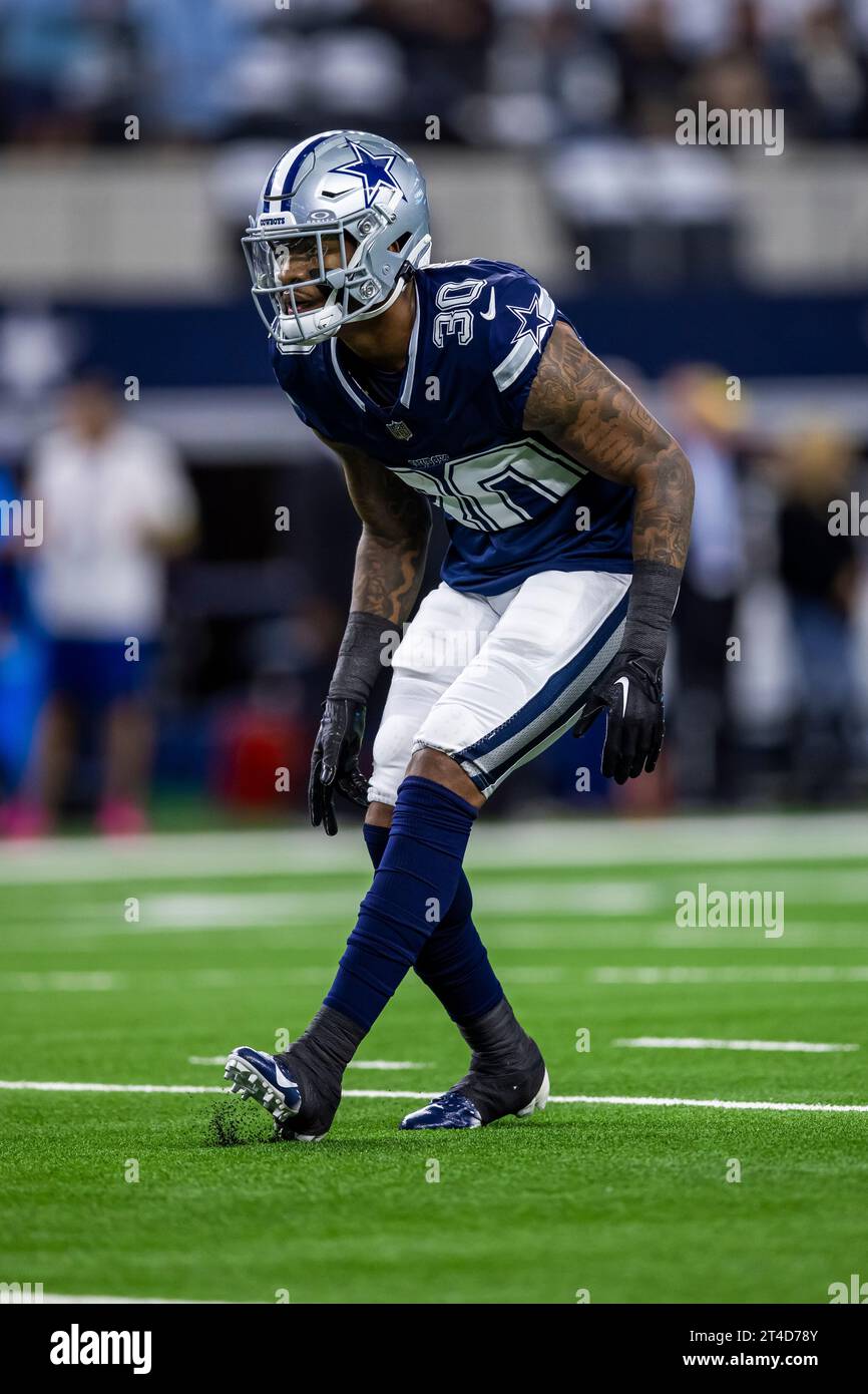Dallas Cowboys safety Juanyeh Thomas (30) is seen before an NFL ...