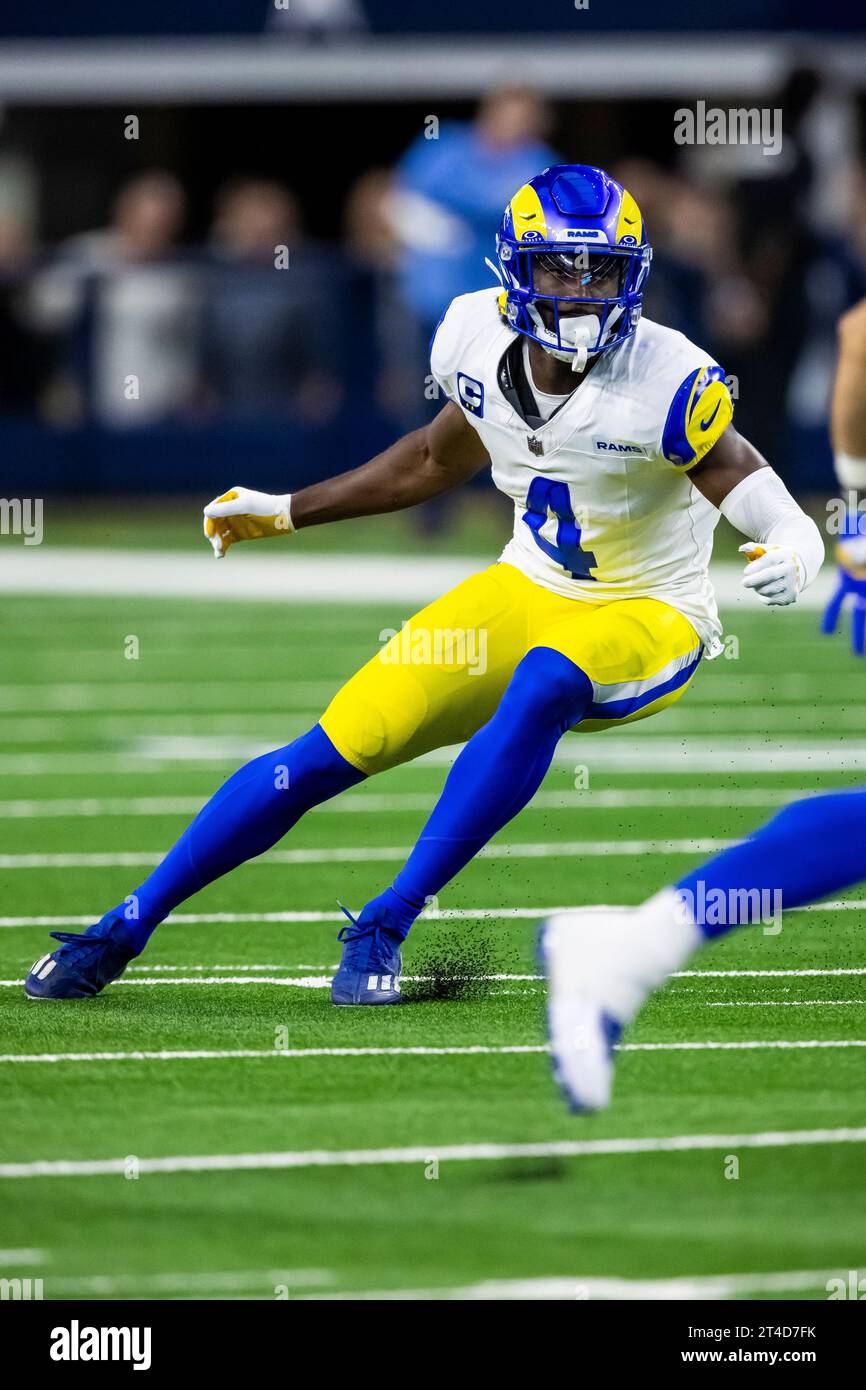 Los Angeles Rams safety Jordan Fuller (4) is seen during an NFL ...