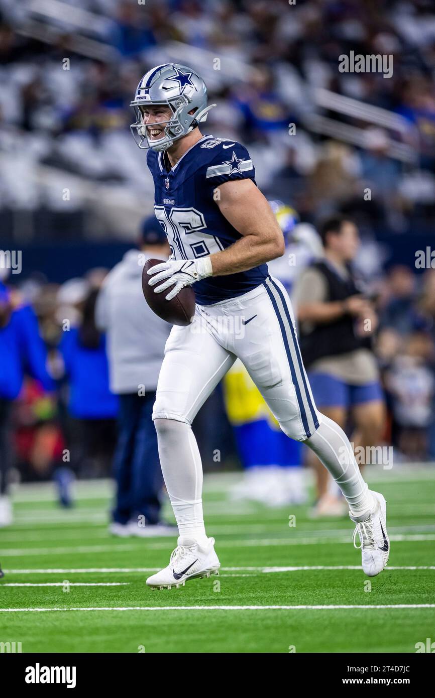 Dallas Cowboys tight end Luke Schoonmaker (86) is seen before an NFL ...