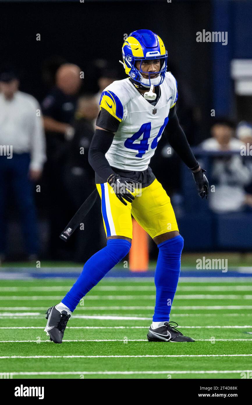 Los Angeles Rams cornerback Ahkello Witherspoon (44) is seen during an ...
