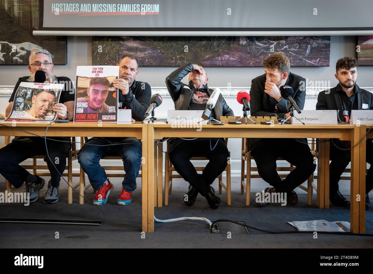 Copenhagen, Denmark. 30th Oct, 2023. Yossef Avi Yair, Yoav Angel ...