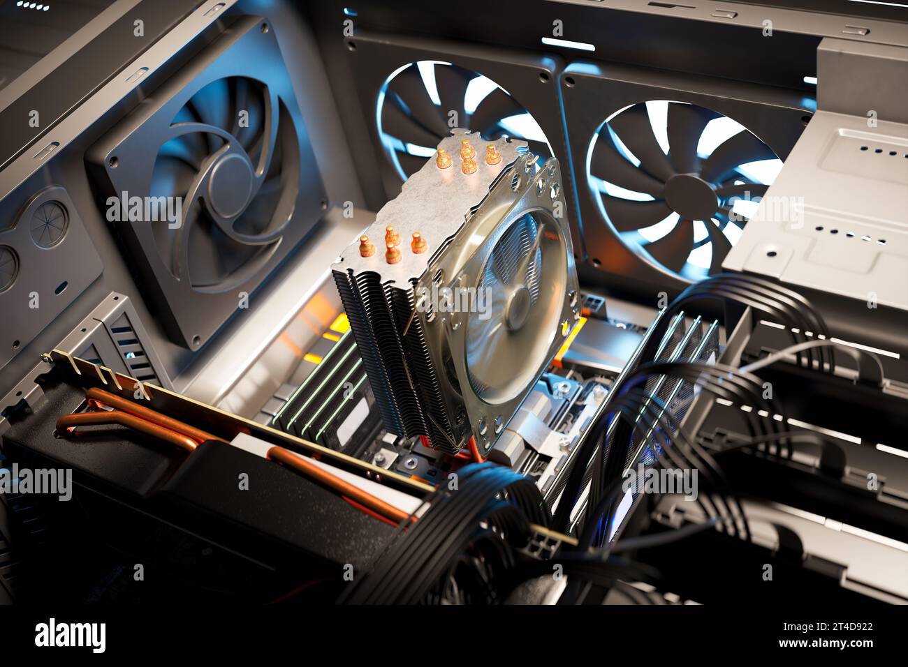 Cpu computer chip inside view hi-res stock photography and images - Alamy