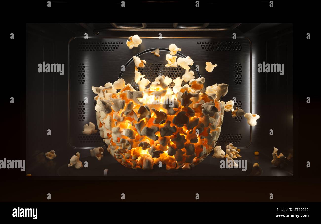 Microwave food explosion hi-res stock photography and images - Alamy