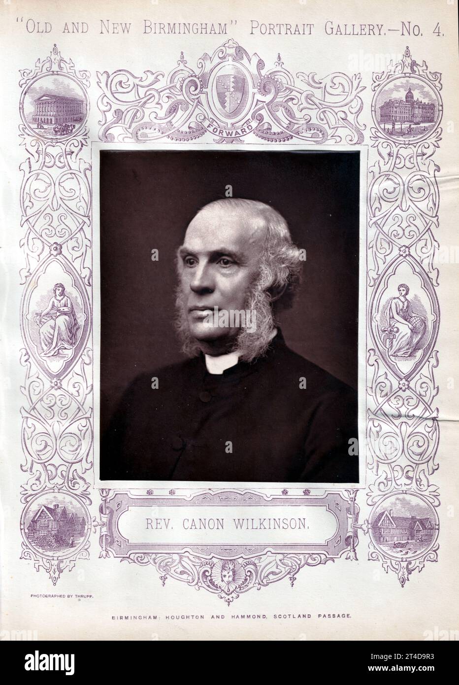 Rev Canon Wilkinson by Robert White Thrupp (1821-1907), "Old and New ...