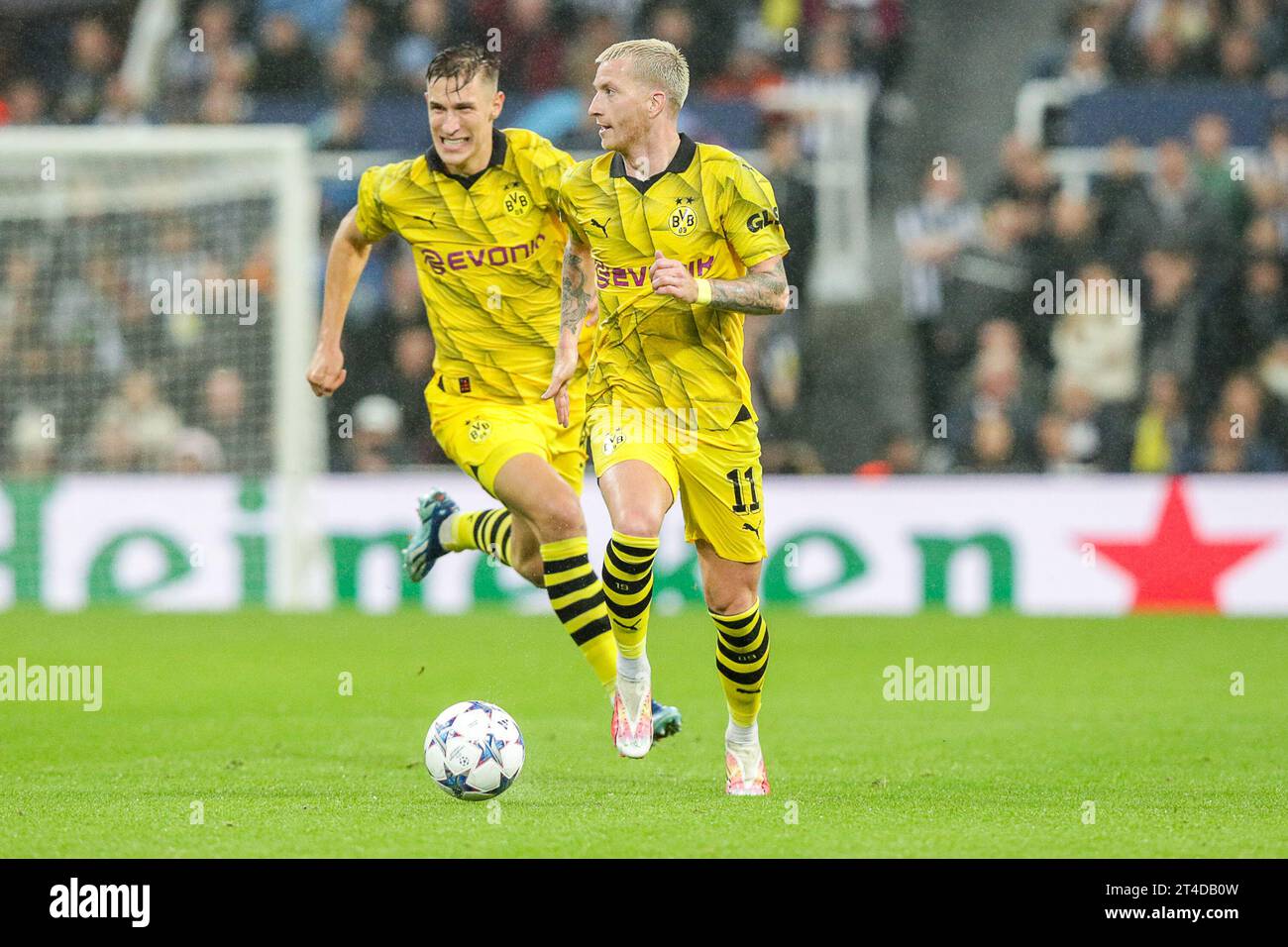 Marco Reus of Borussia Dortmund- Newcastle United v Borussia Dortmund ...