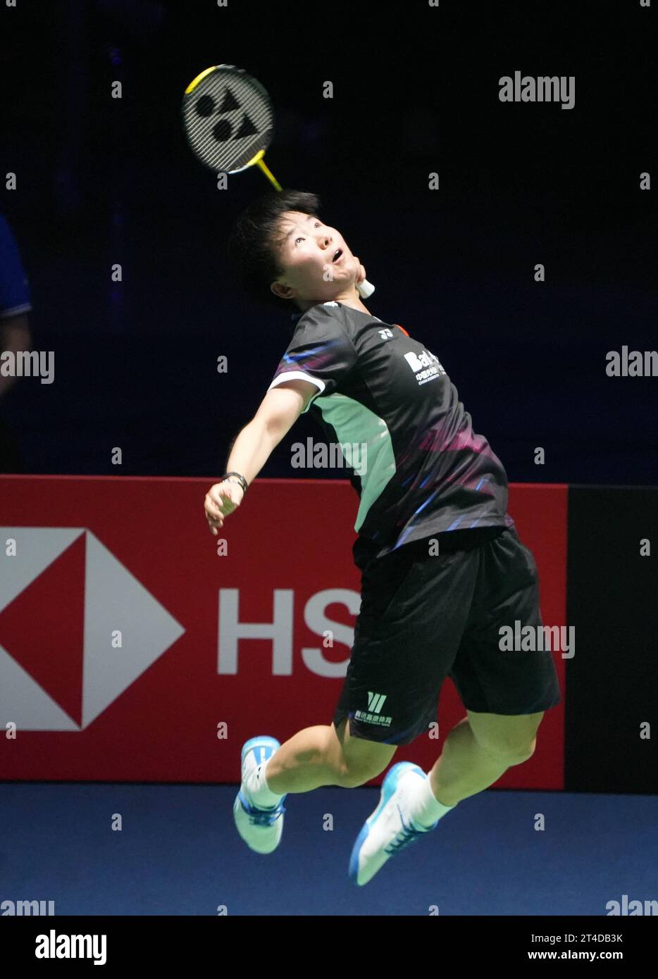 He Bing Jiao of China 1/2 FINALE Women during the Yonex Internationaux ...