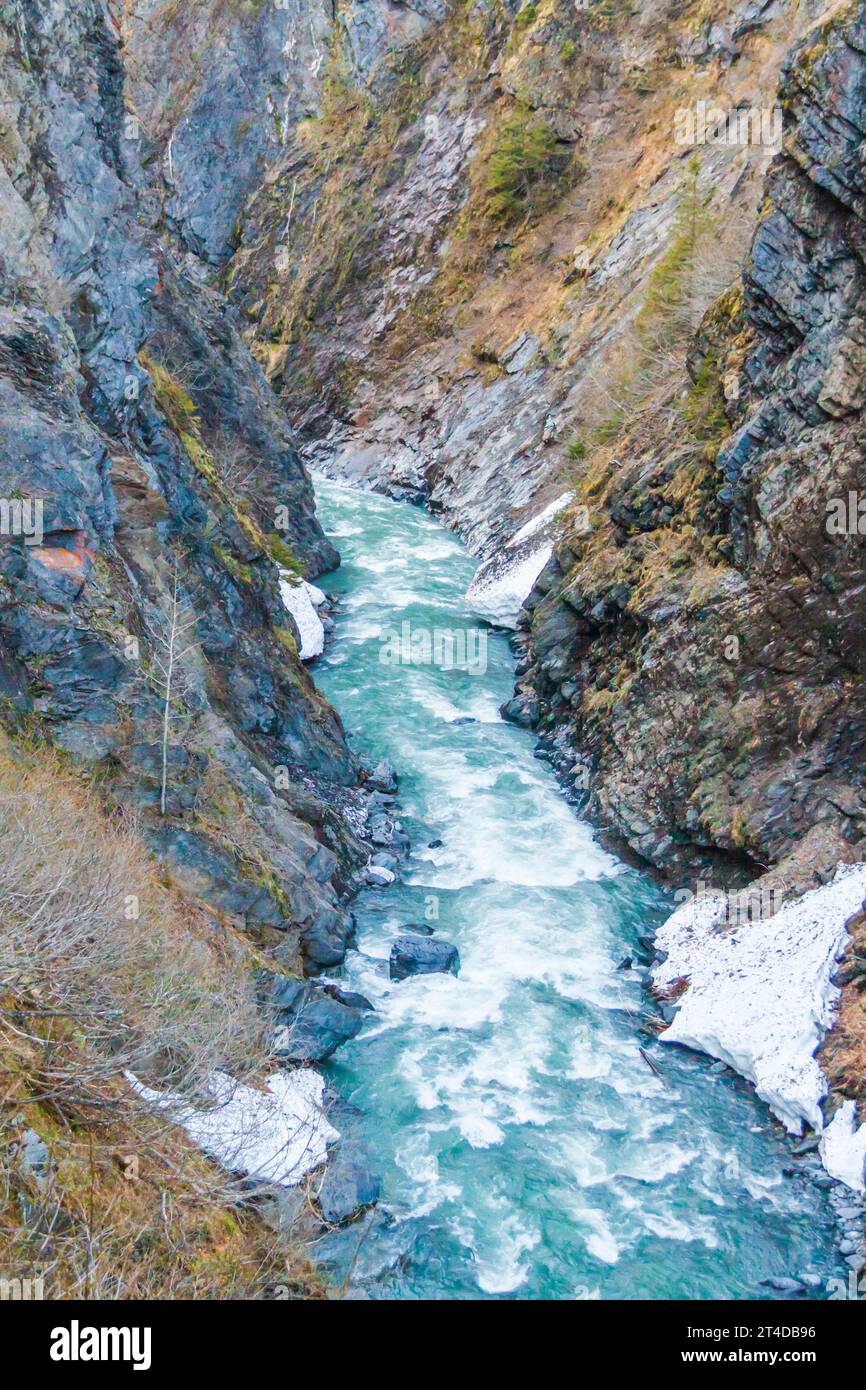 Stream from melting glaciers on hi-res stock photography and images - Alamy