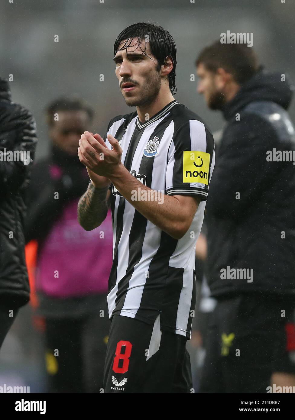 Sandro Tonali of Newcastle United. - Newcastle United v Borussia ...