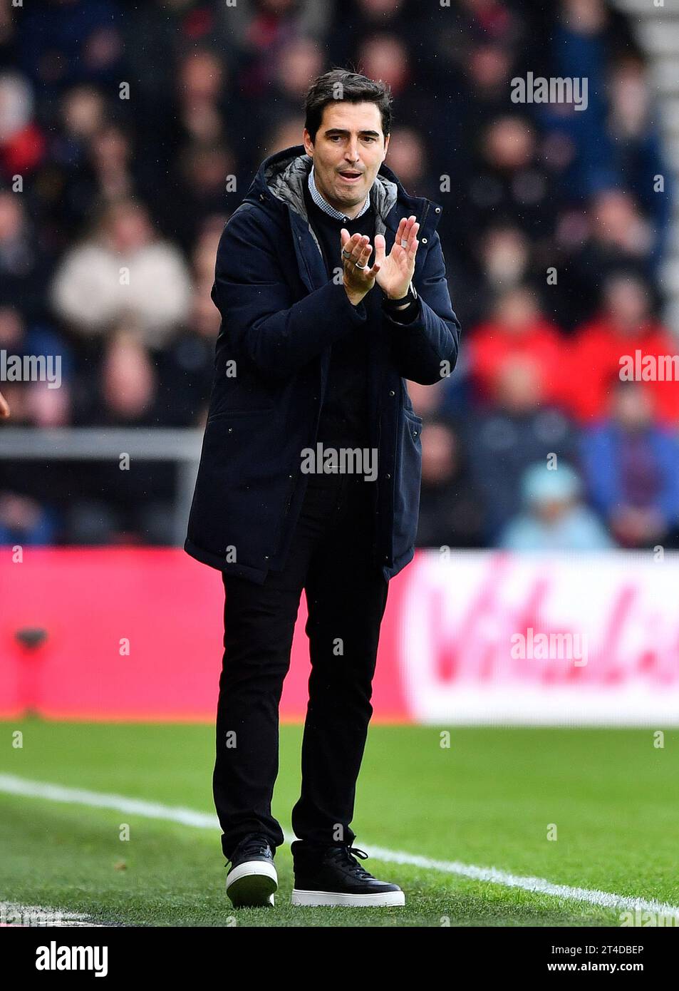 AFC Bournemouth manager Andoni Iraola - AFC Bournemouth v Burnley ...