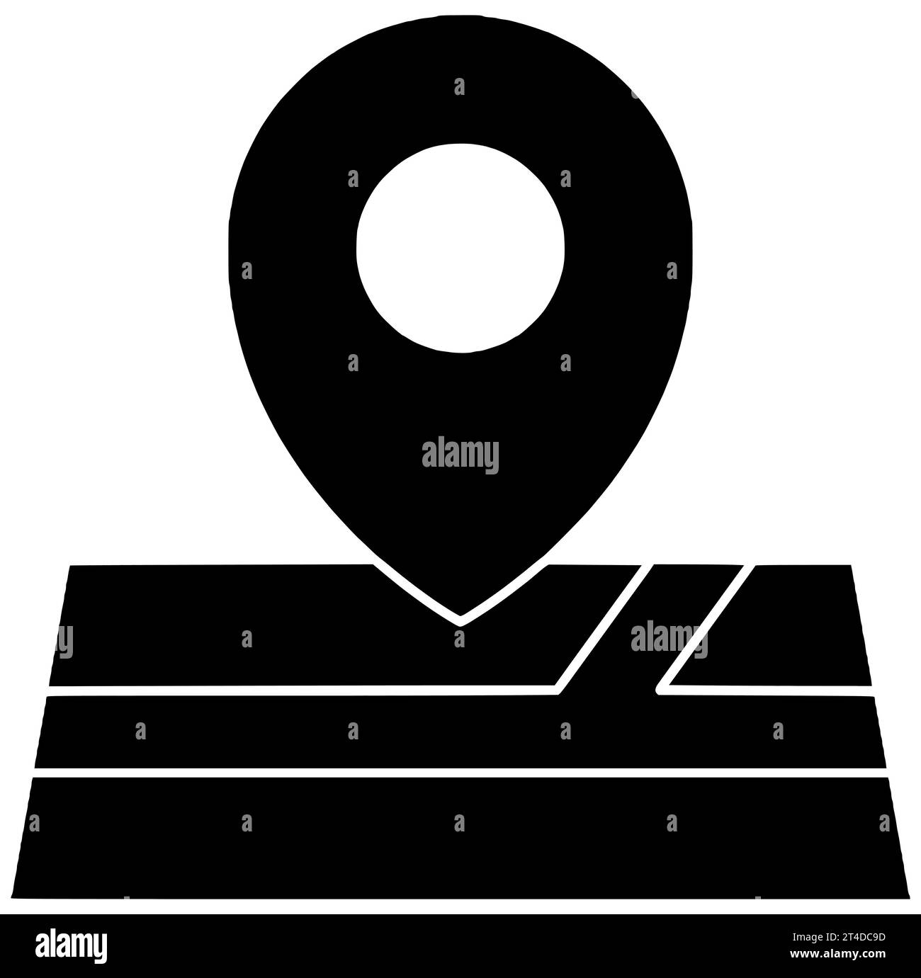geology black compass silhouette cartography illustration map icon ...