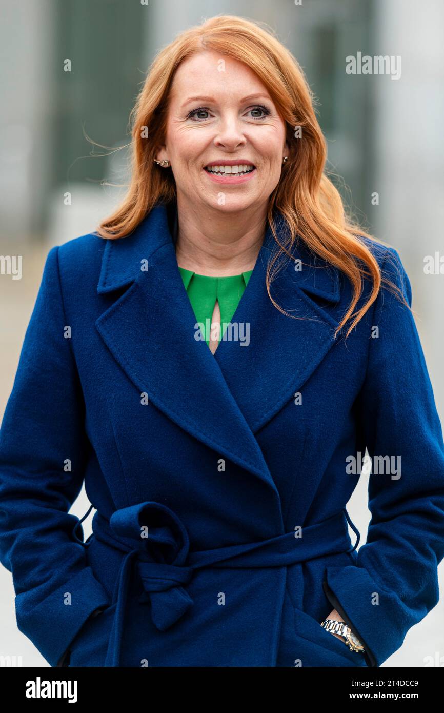 UK. 30th Oct, 2023. SMP Ash Regan attends her first public appearance ...