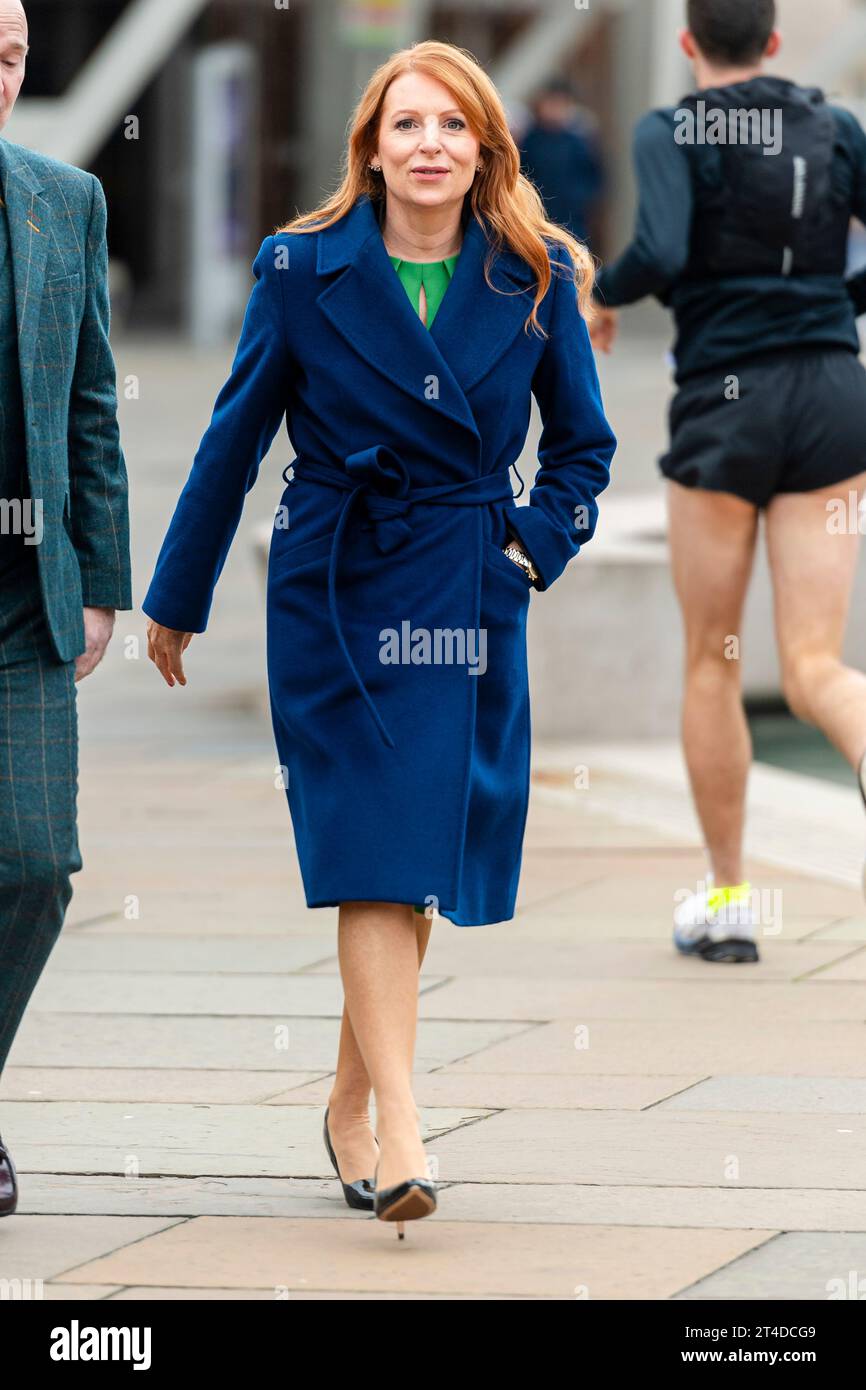 UK. 30th Oct, 2023. SMP Ash Regan attends her first public appearance ...