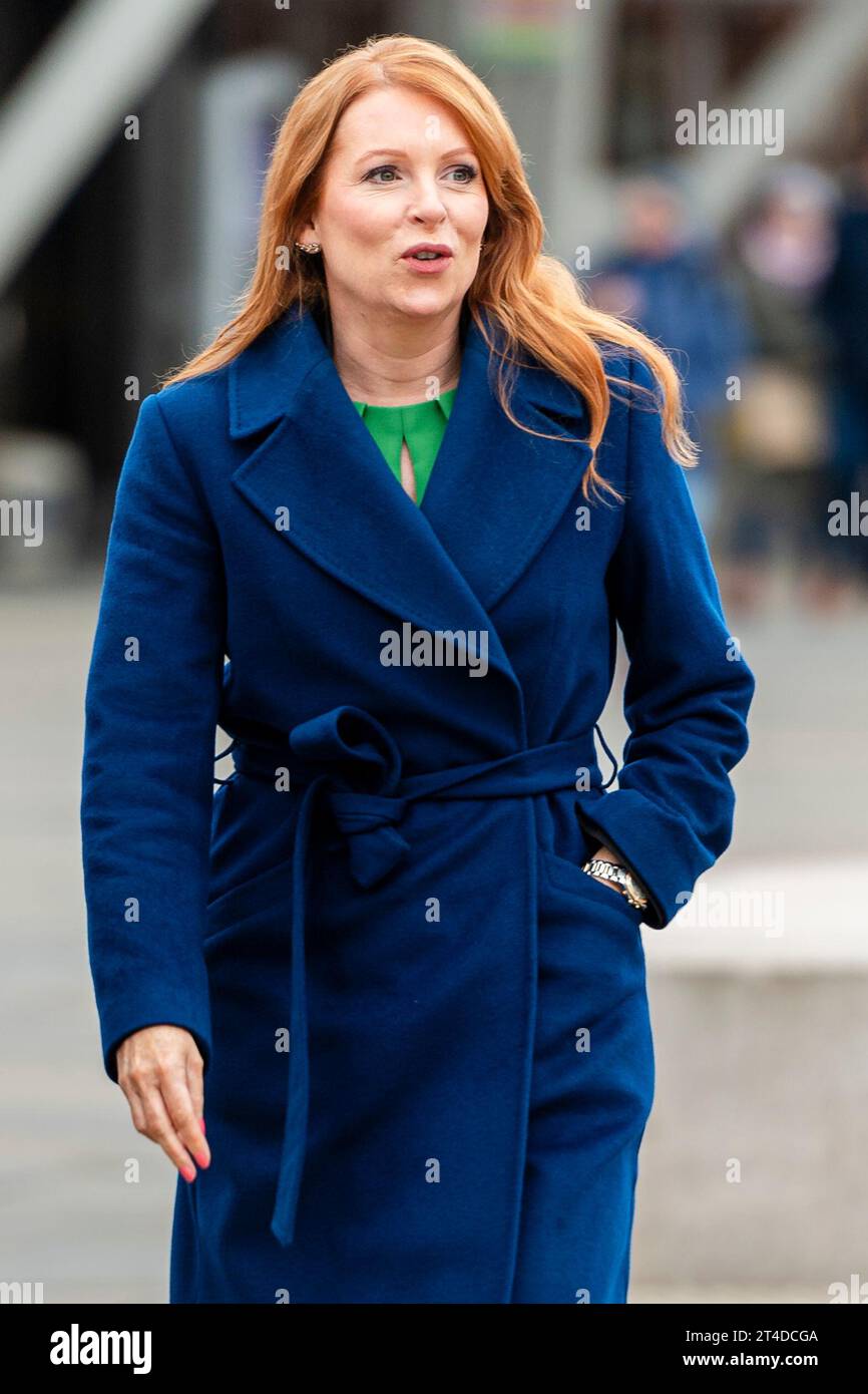 UK. 30th Oct, 2023. SMP Ash Regan attends her first public appearance ...