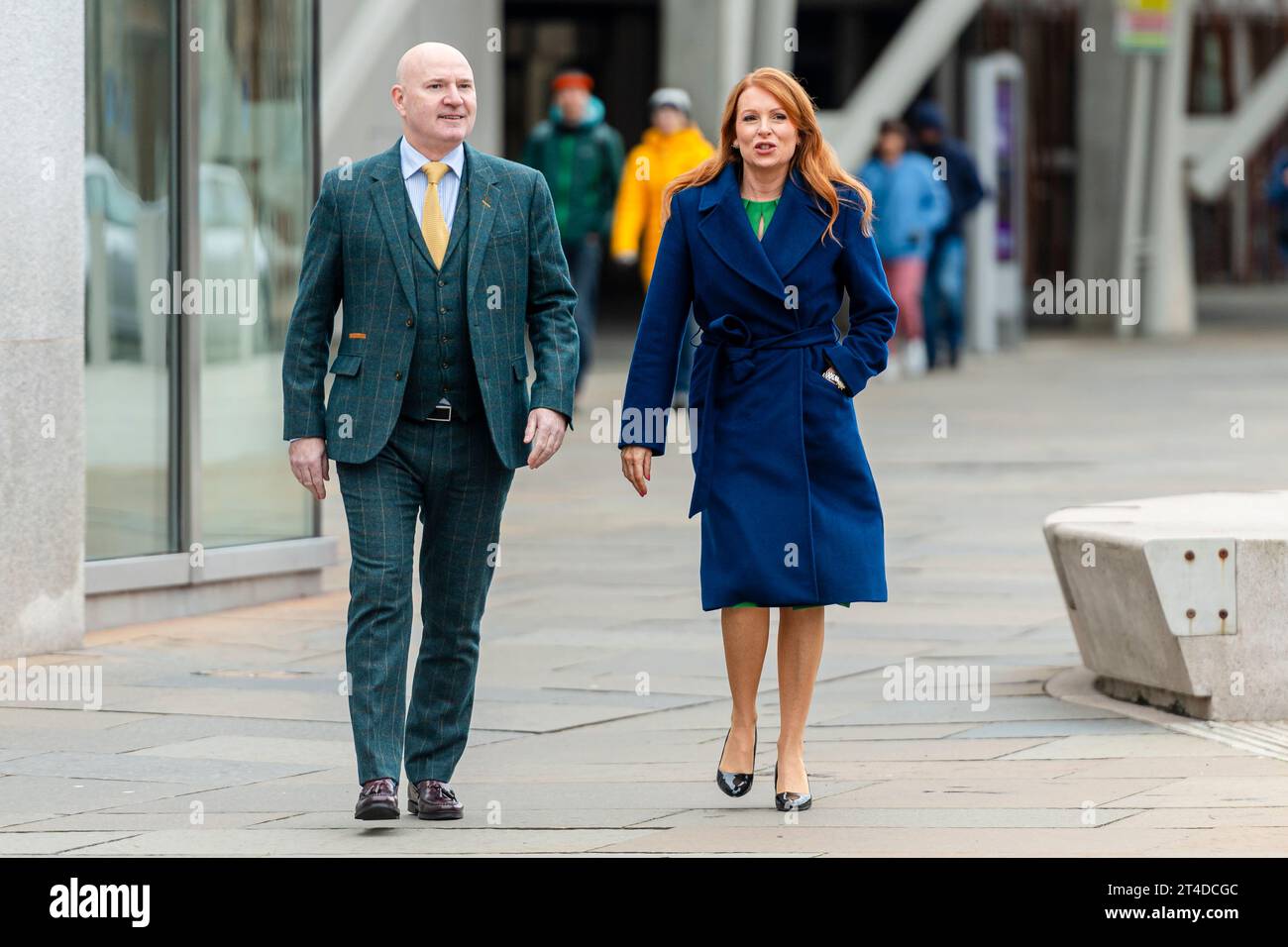 UK. 30th Oct, 2023. SMP Ash Regan attends her first public appearance ...