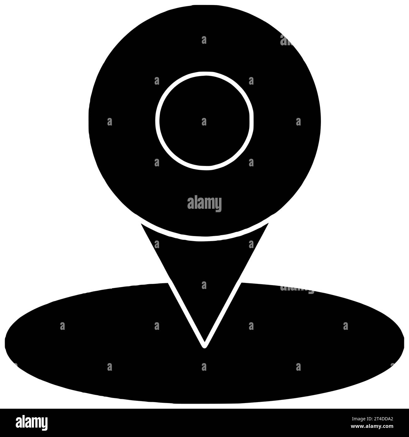 geology black compass silhouette cartography illustration map icon ...