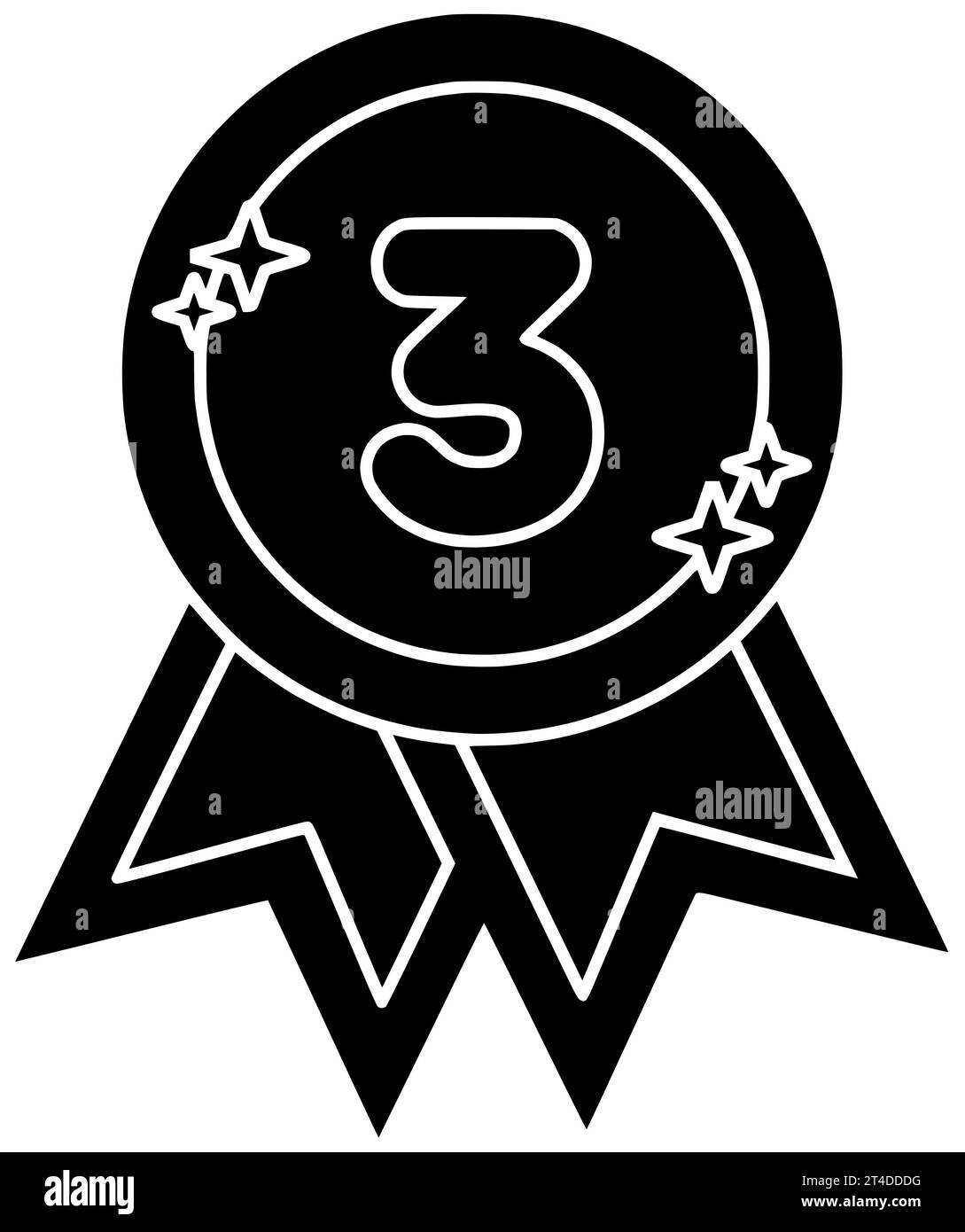 medal black sport silhouette trophy illustration winner icon badge logo ...