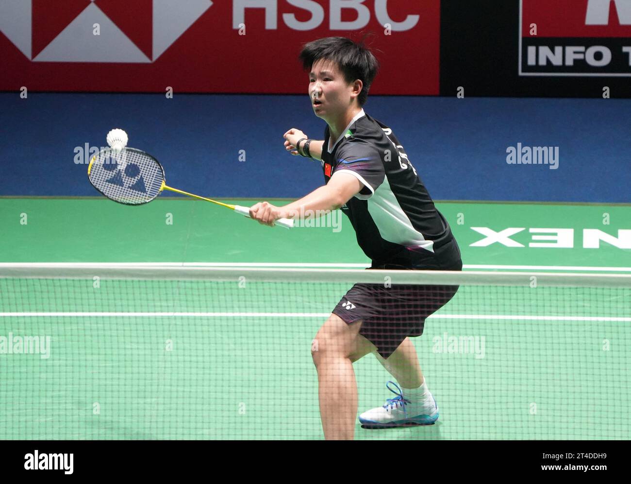 He Bing Jiao of, China. , . Super 750 Badminton HSBC BWF World Tour on ...