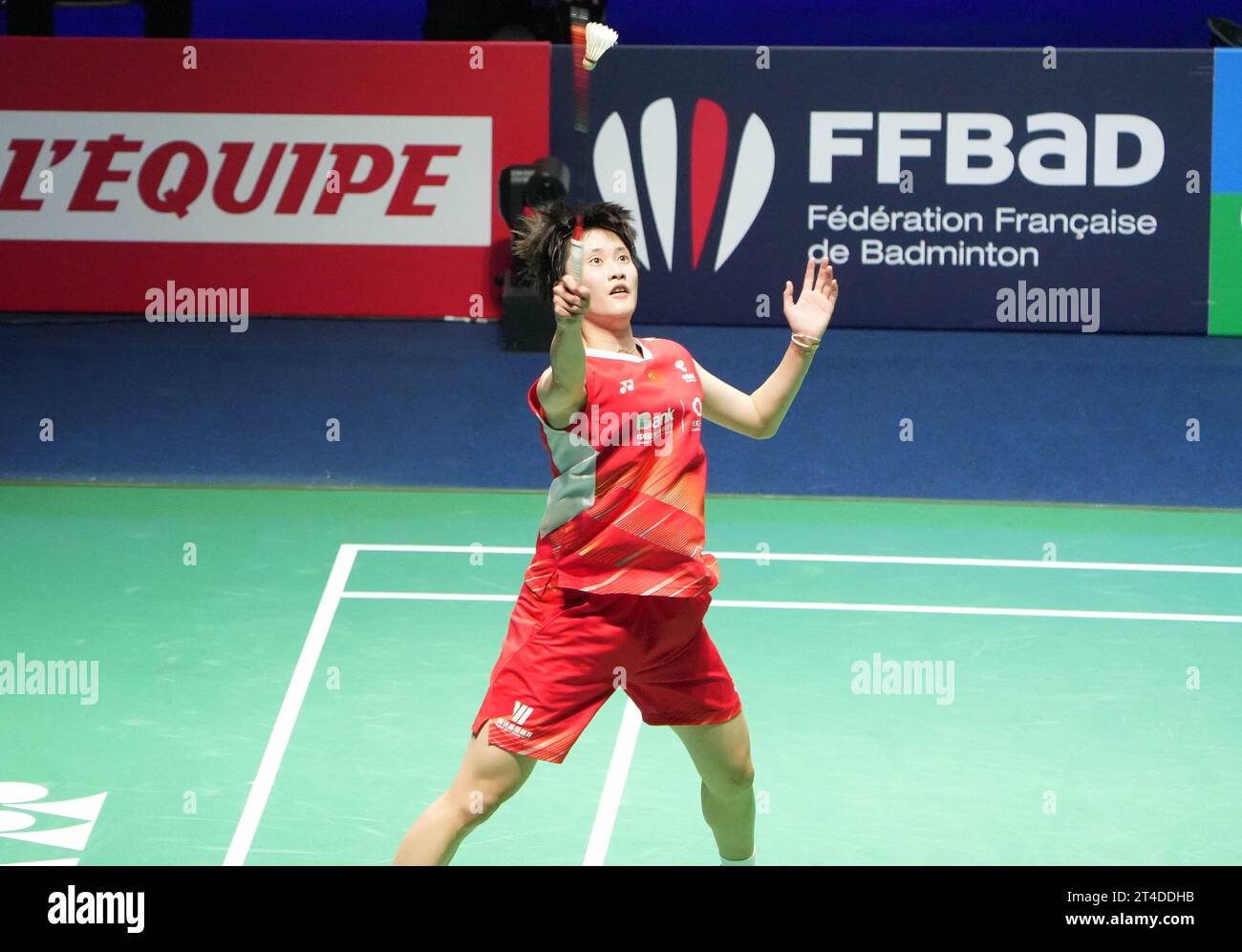 Chen Yu Fei of, China. , . Super 750 Badminton HSBC BWF World Tour on ...