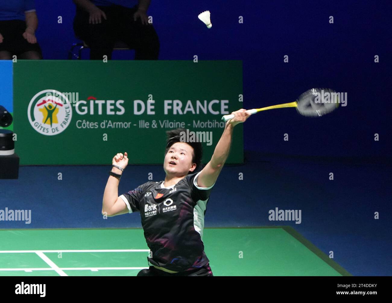 He Bing Jiao of, China. , . Super 750 Badminton HSBC BWF World Tour on ...