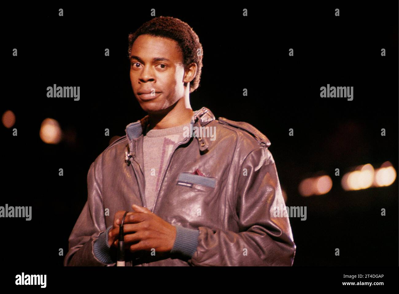 MICHEAL WINSLOW ; b.1958, American actor and comedian ; portrait ...