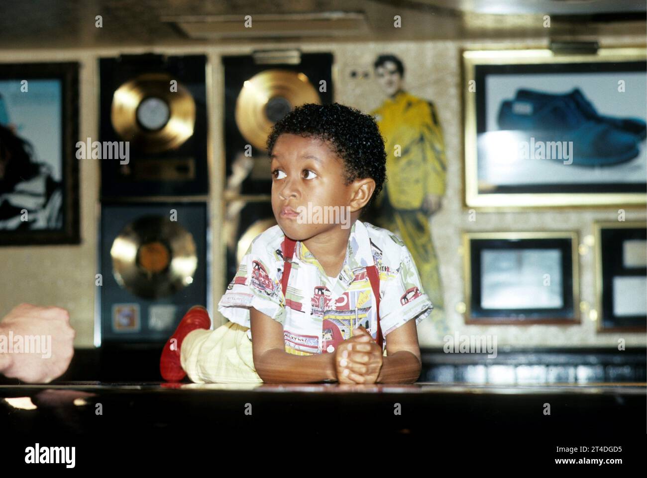 EMMANUEL LEWIS ; b.1971, American actor ; portrait ; circa early 1980s ...