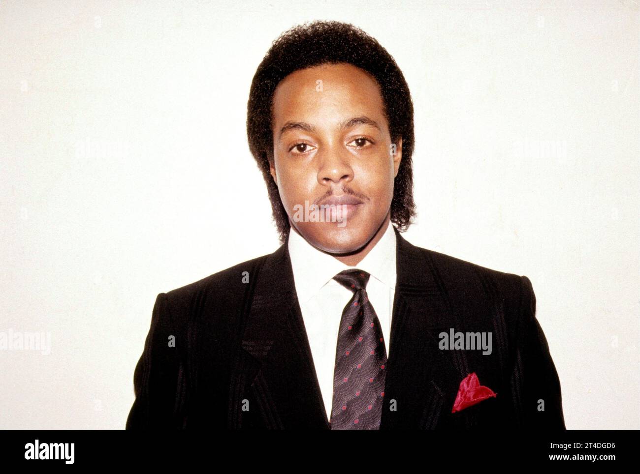 PEABO BRYSON ; American singer ; portrait ; circa 1980s ; Credit : Lynn McAfee / Performing Arts ...