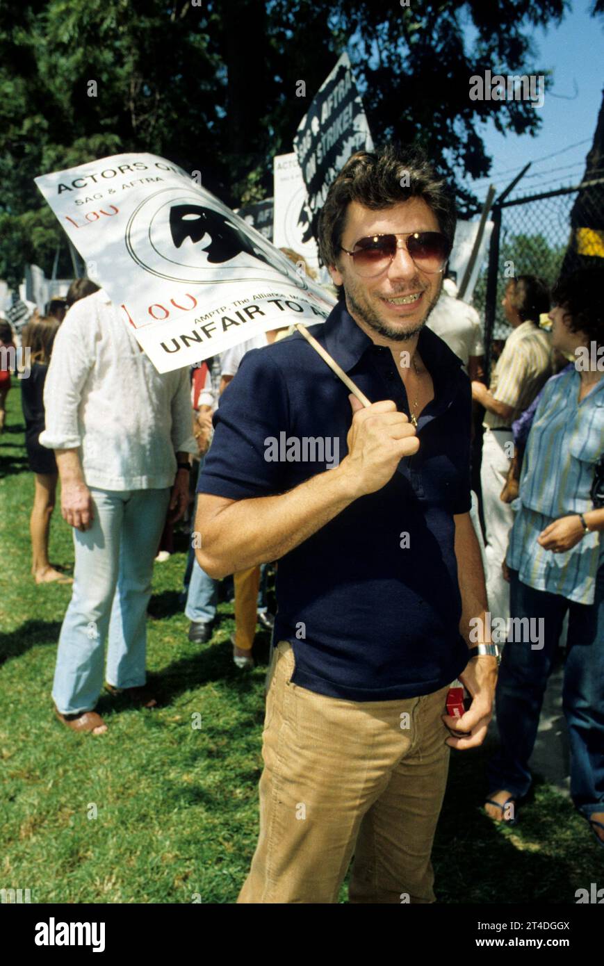ROBERT WALDEN ; American actor ; at a demo for the SAG - AFTRA actors ...