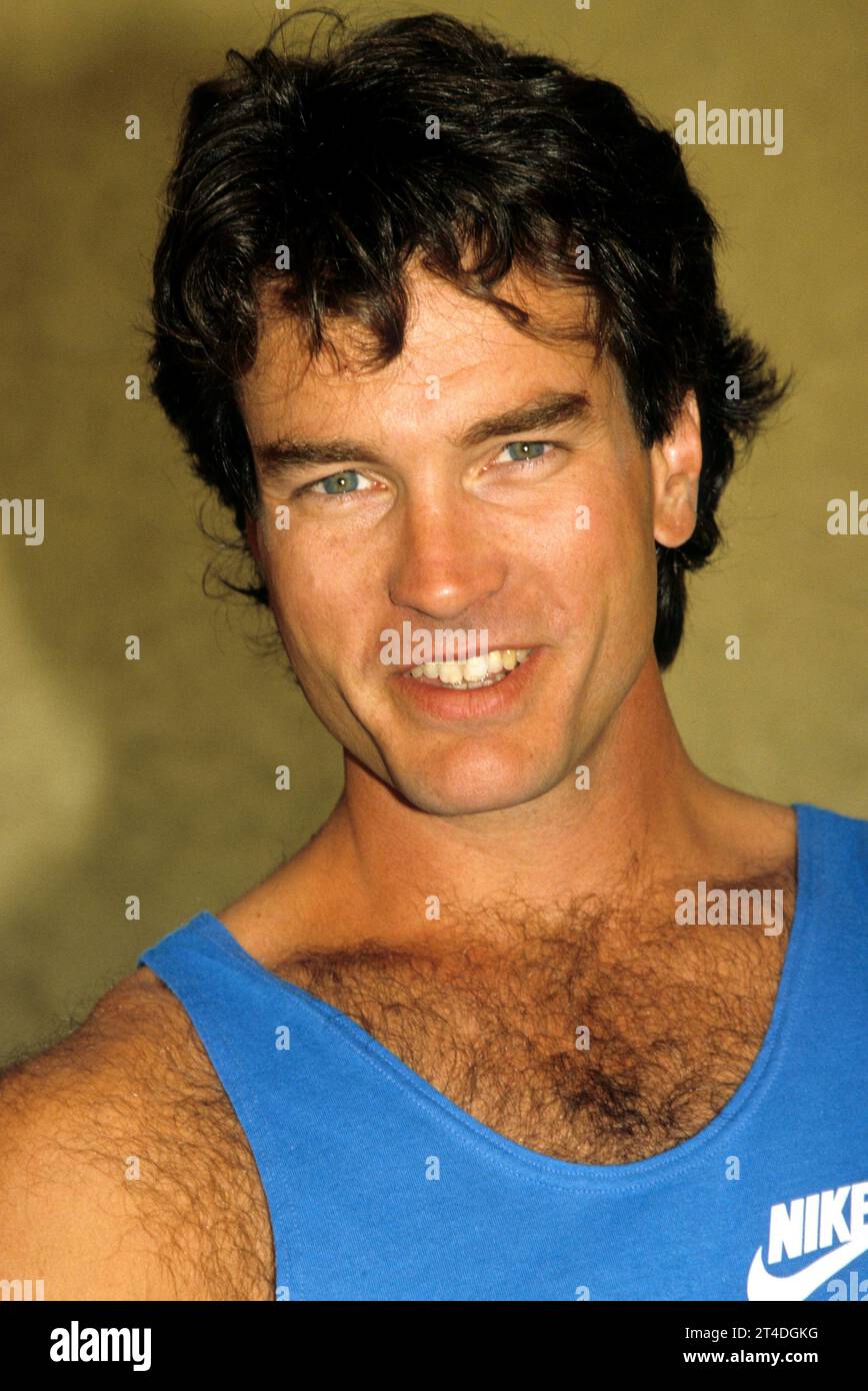 JOHN CALLAHAN ; American actor ; portrait ; 1986 ; Credit : Lynn McAfee ...