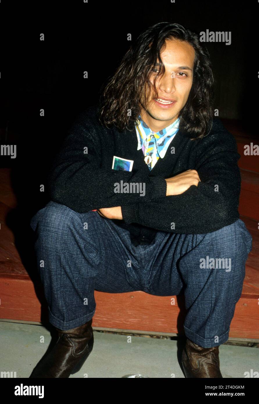 JESSE BORREGO ; American actor ; portrait ; circa 1980s ; Credit : Lynn McAfee / Performing Arts ...