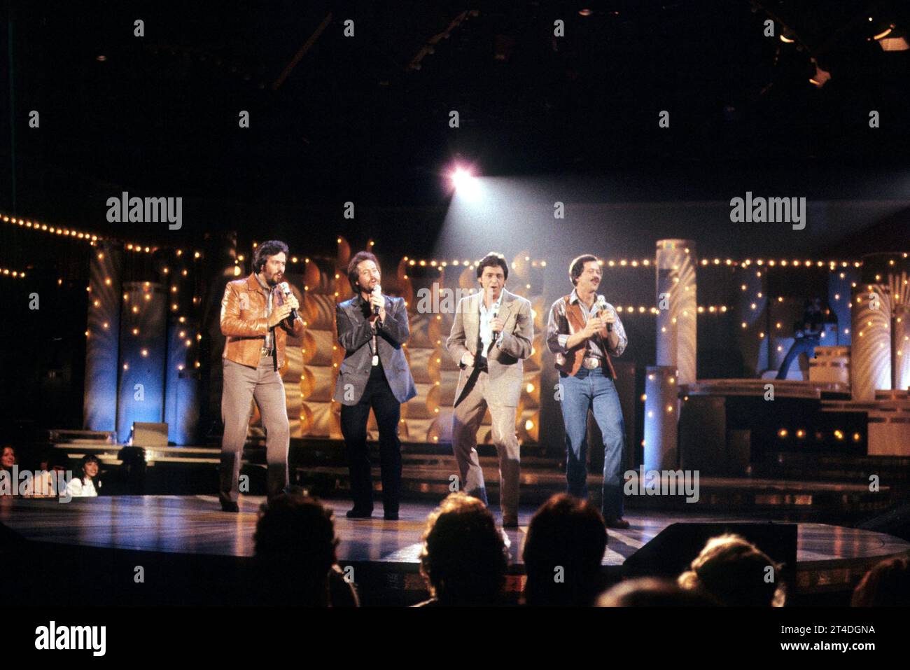 THE OSMONDS ; American family music group ; live in concert, USA ...